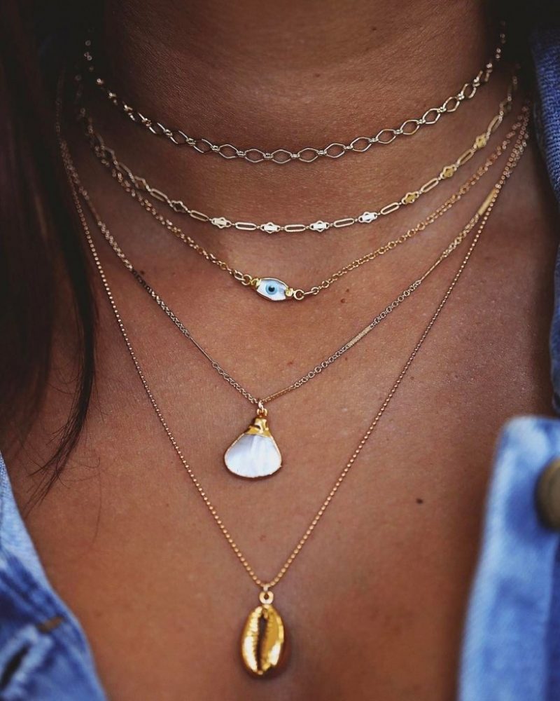 Sommertrend: Schmuck-Layering
